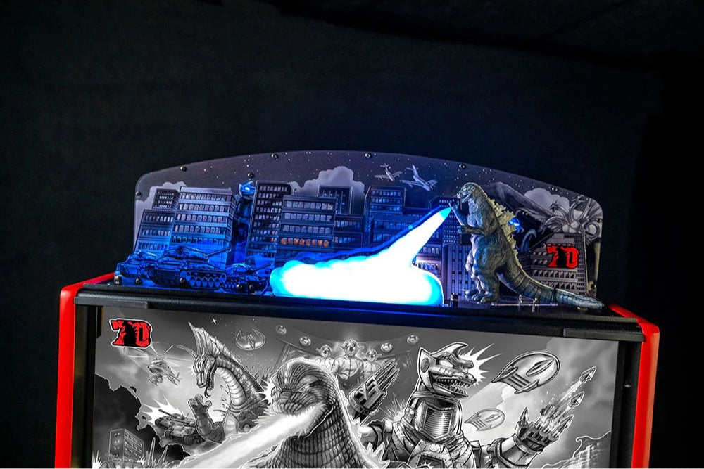 Stern 70th Anniversary Godzilla Topper for Sale | SD Amusements – San ...