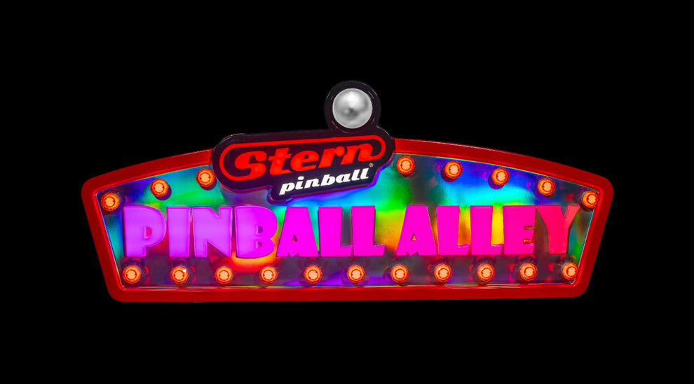 OG Stern Pinball Alley Light Up Sign for Sale | SD Amusements – San ...